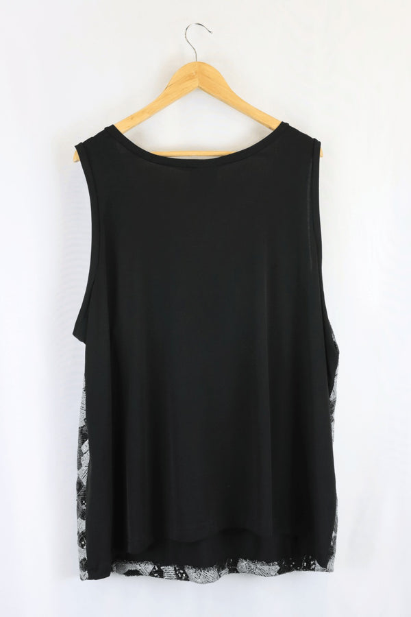 M Lime Black Sequin Top 3 Xl Reluv Clothing Australia
