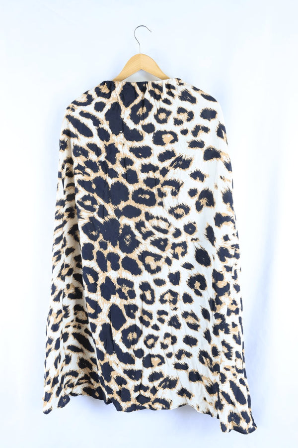Aware By Vera Moda Animal Print Skirt L - Reluv Clothing Australia