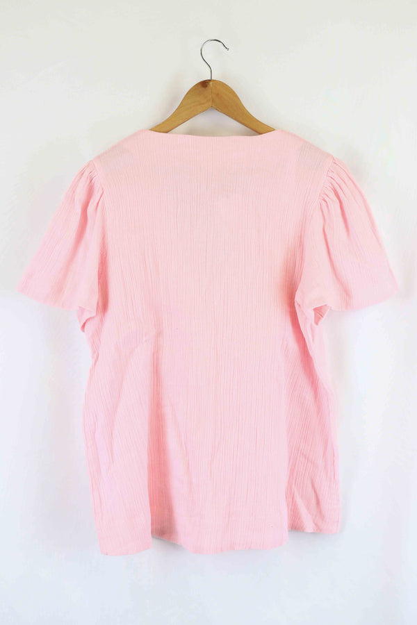 Elm Pink Flowy Top 16 - Reluv Clothing Australia