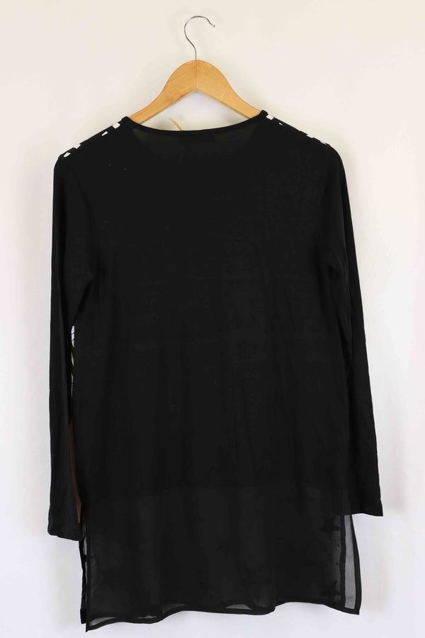David Pond Black Long Sleeve Top 8 - Reluv Clothing Australia