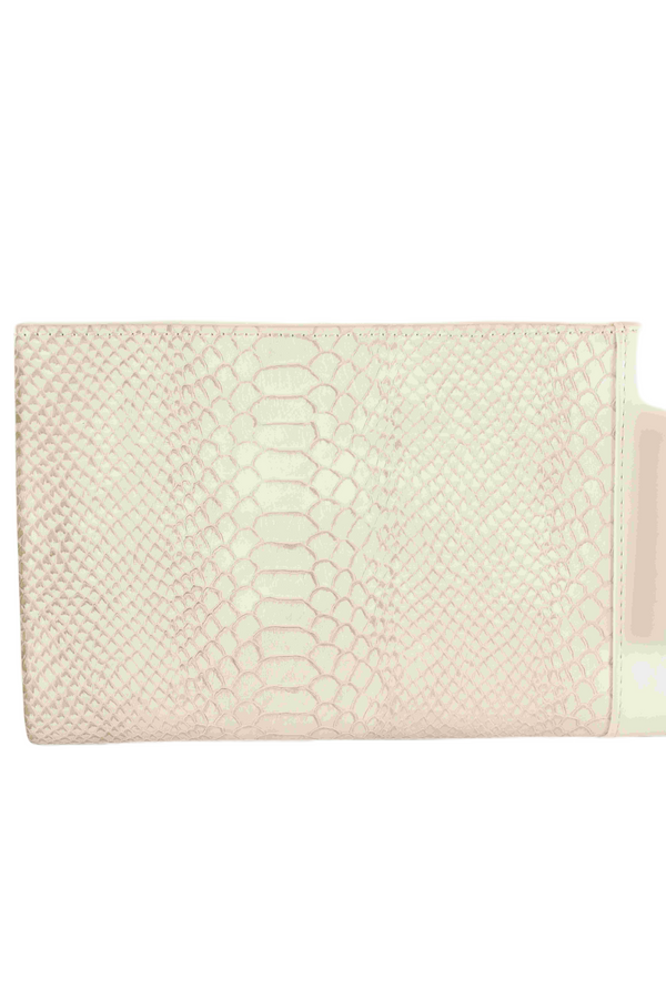 Betts Ivory and Croc Print Shoulder Bag - Reluv Clothing Australia
