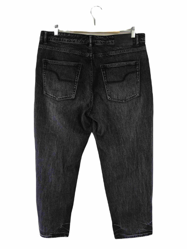 Commonry Black Wash Girlfriend Jeans AU 14 / 32 - Reluv Clothing Australia