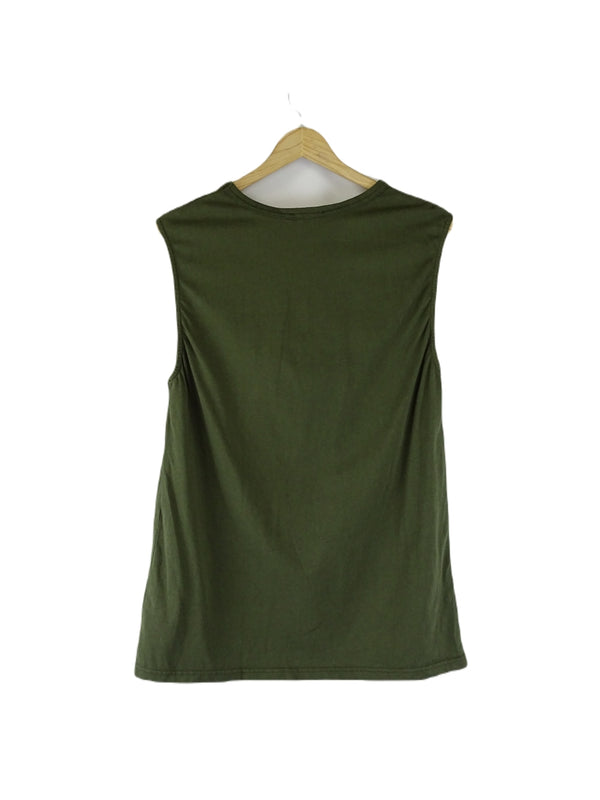 Azzurielle Green Sleeveless Top 8 - Reluv Clothing Australia