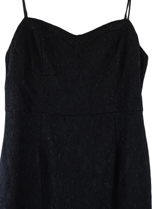 Divine Avenue Black Lace Dress 16 - Reluv Clothing Australia