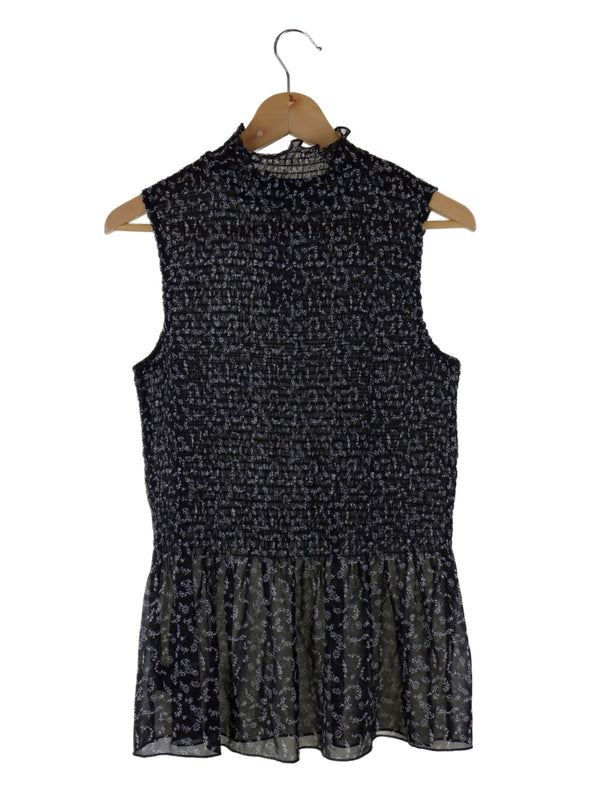 Decjuba Black And White Ruffle Top 12 - Reluv Clothing Australia