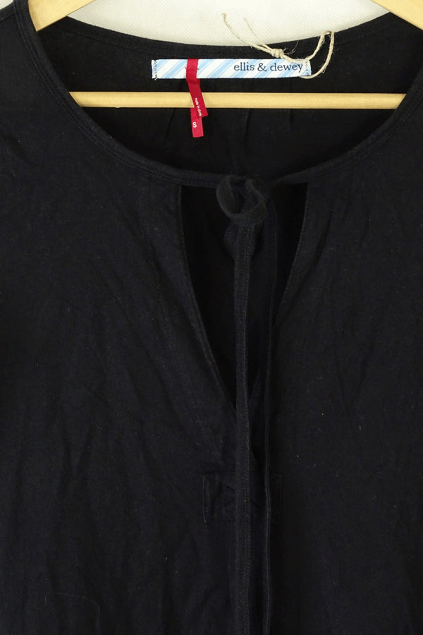 Ellis & Dewey Dress Black Dress S - Reluv Clothing Australia