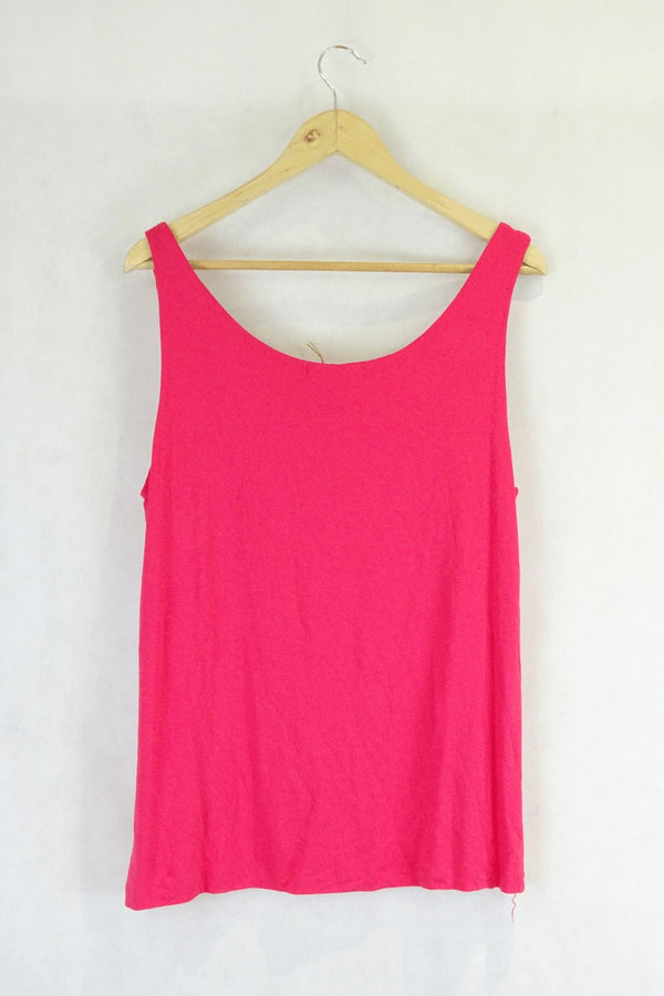 Jane Lamerton Sleeveless Pink Top S - Reluv Clothing Australia