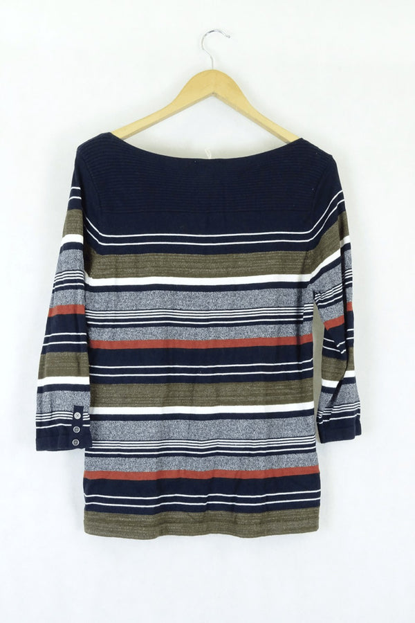 W Lane Tonal Knit Top M - Reluv Clothing Australia