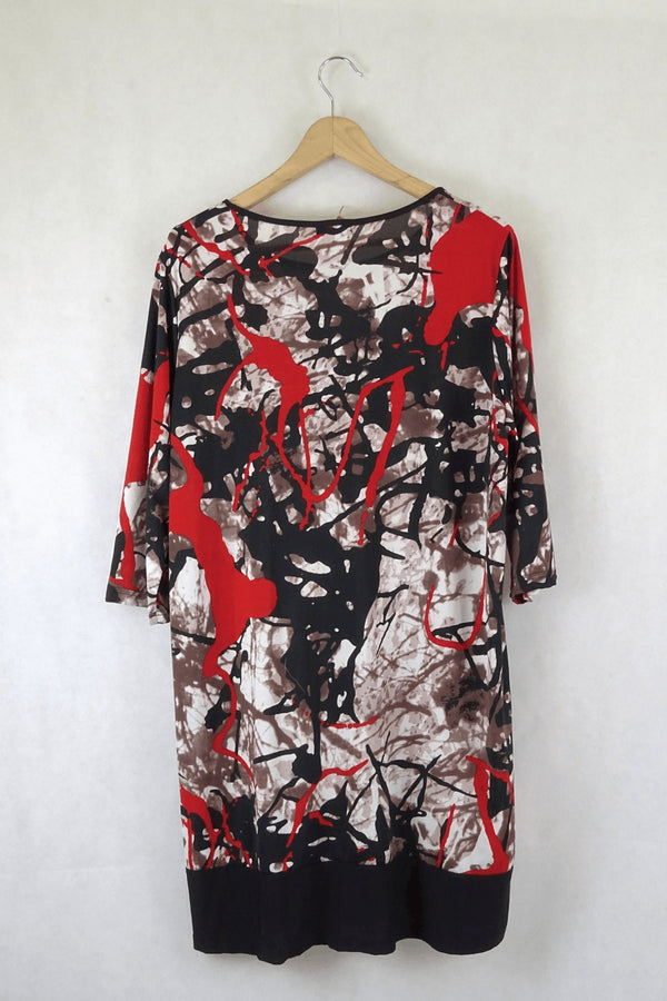 Filo Multi Coloured Dress 10 - Reluv Clothing Australia