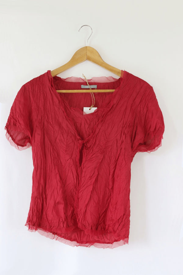 Mixit Red Top 10 - Reluv Clothing Australia